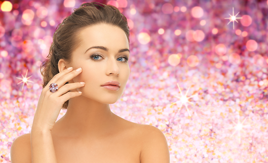 The Rise of the Pink Diamond in Fashion Jewellery – Clear Crystal