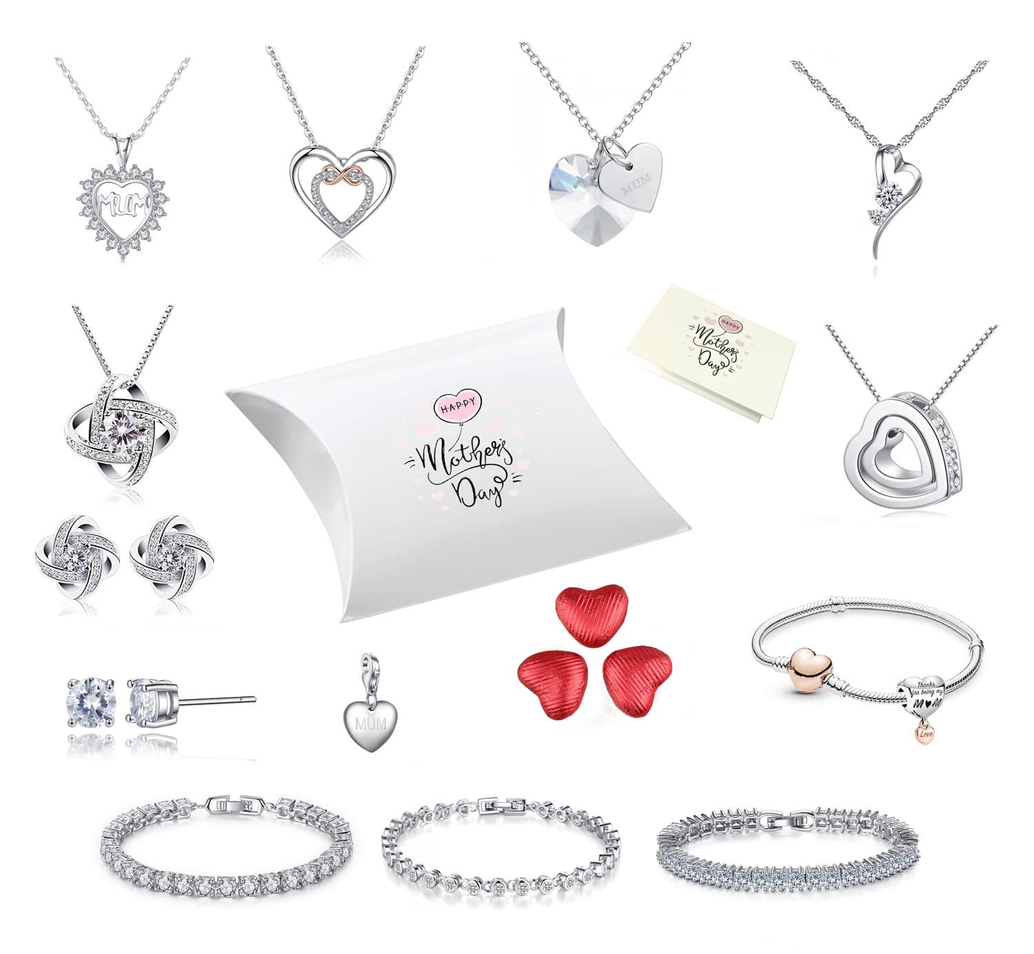 Luxury Mother S Day Gift Box Clear Crystal